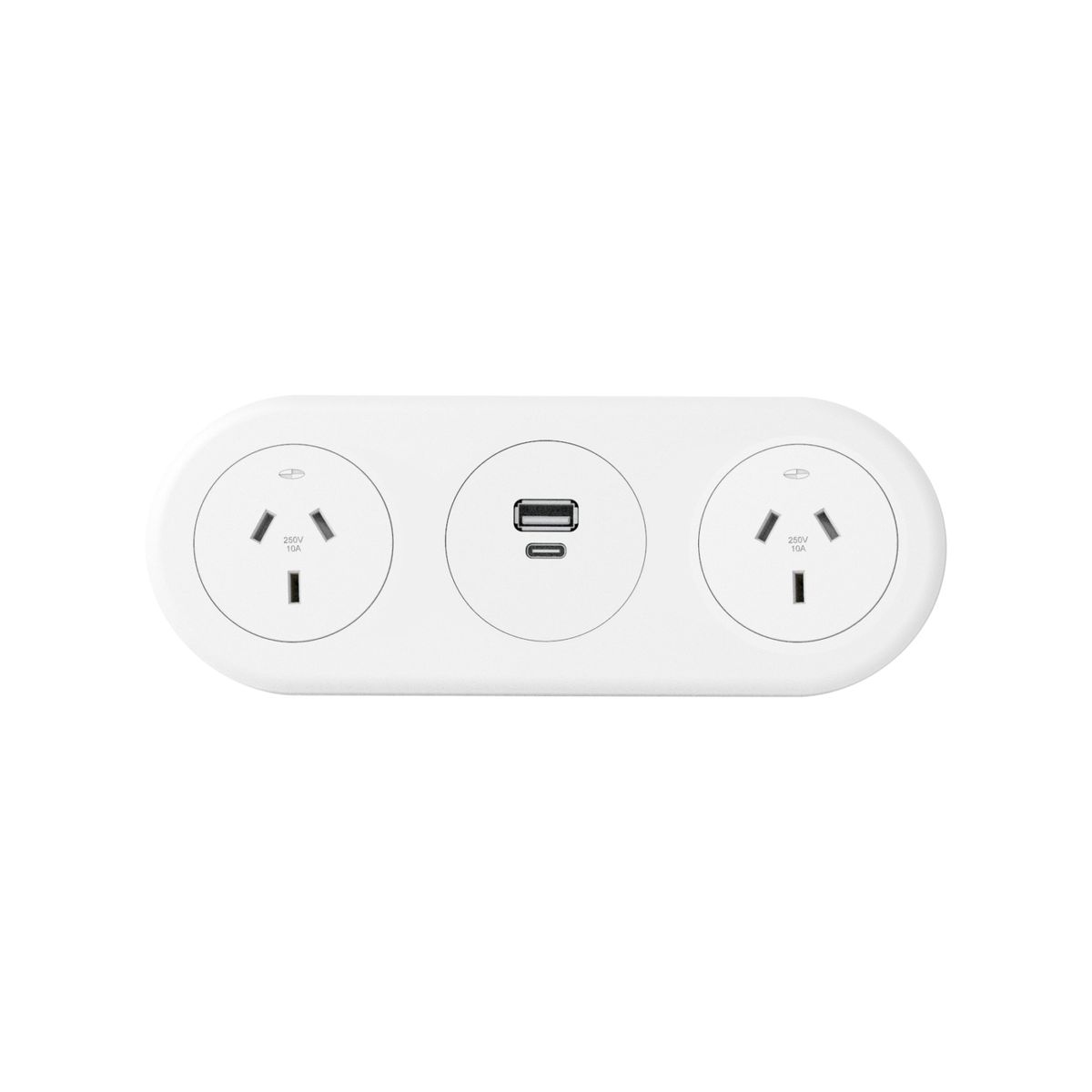 Echo In Desk 2 GPO with USB Fast Charging Module