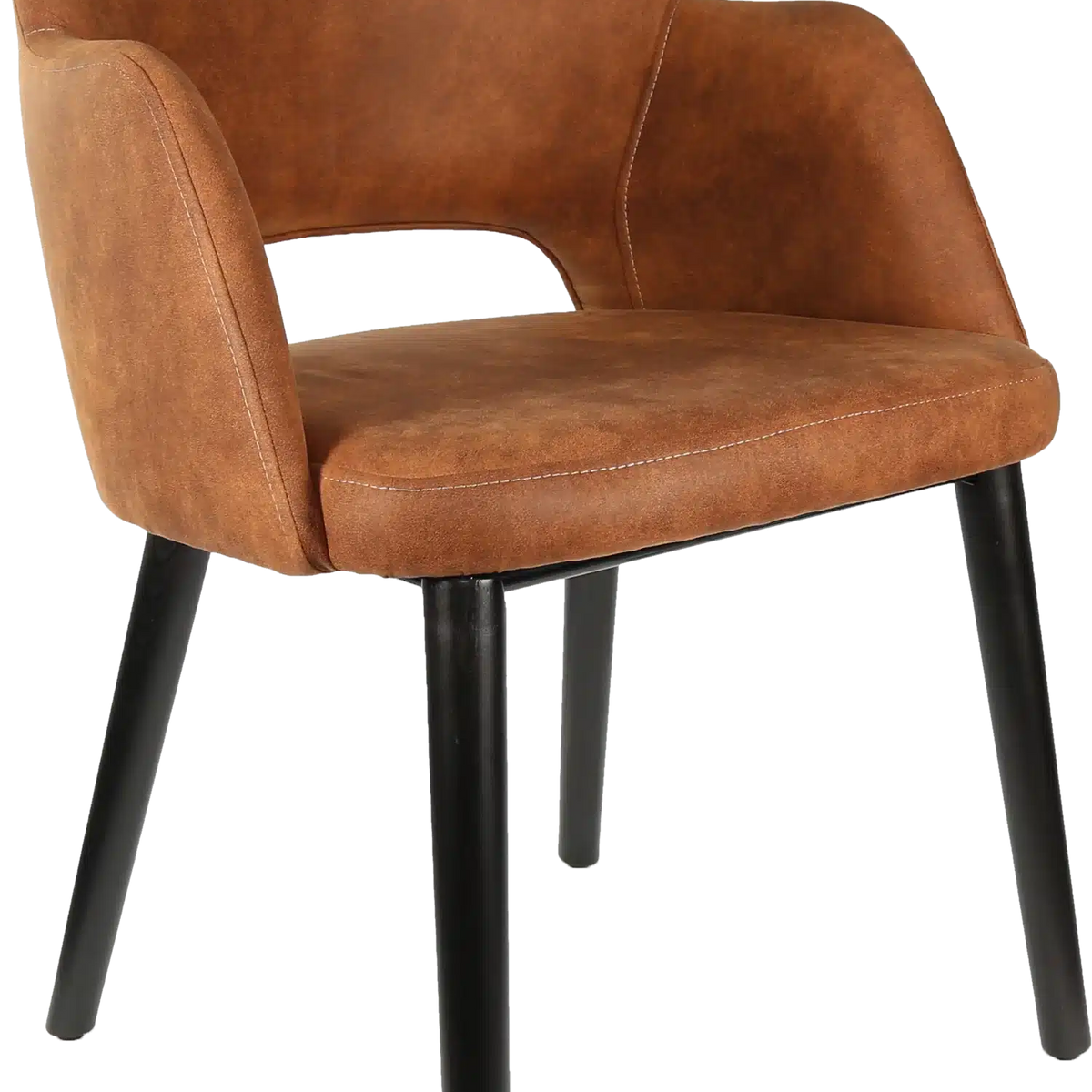 FL Sorbet Premium Vinyl Upholstered Timber Legs Hospitality Chair