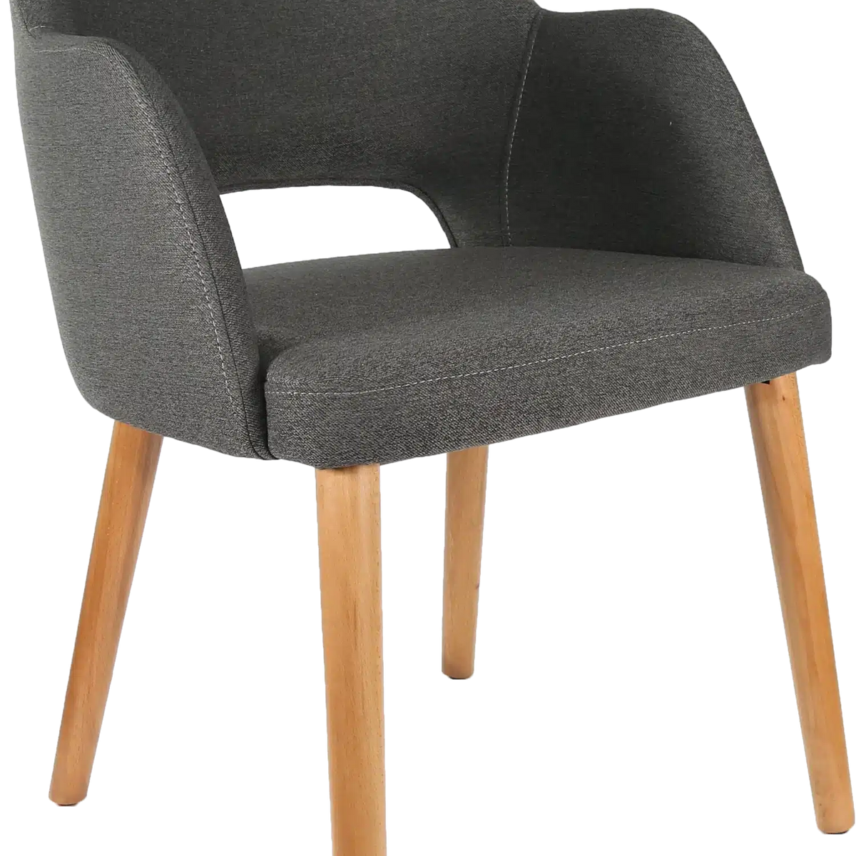 FL Sorbet Fabric Upholstered Timber Legs Hospitality Chair