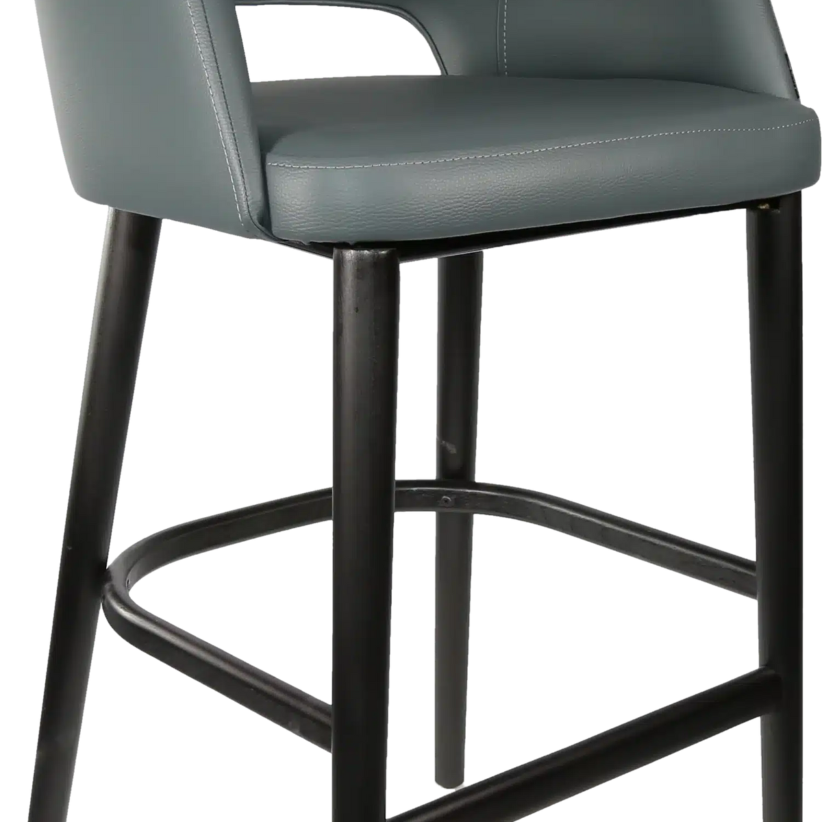 FL Sorbet Vinyl Upholstered Timber Legs Hospitality Barstool
