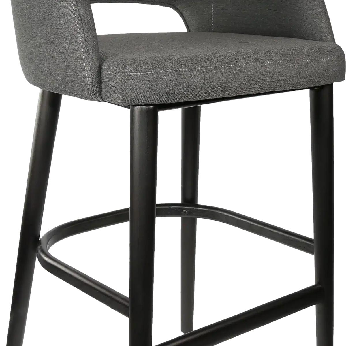 FL Sorbet Fabric Upholstered Timber Legs Hospitality Barstool