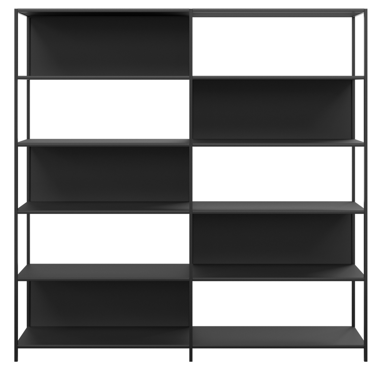 DD Gambit Welded Framed 4 Shelves Display Unit