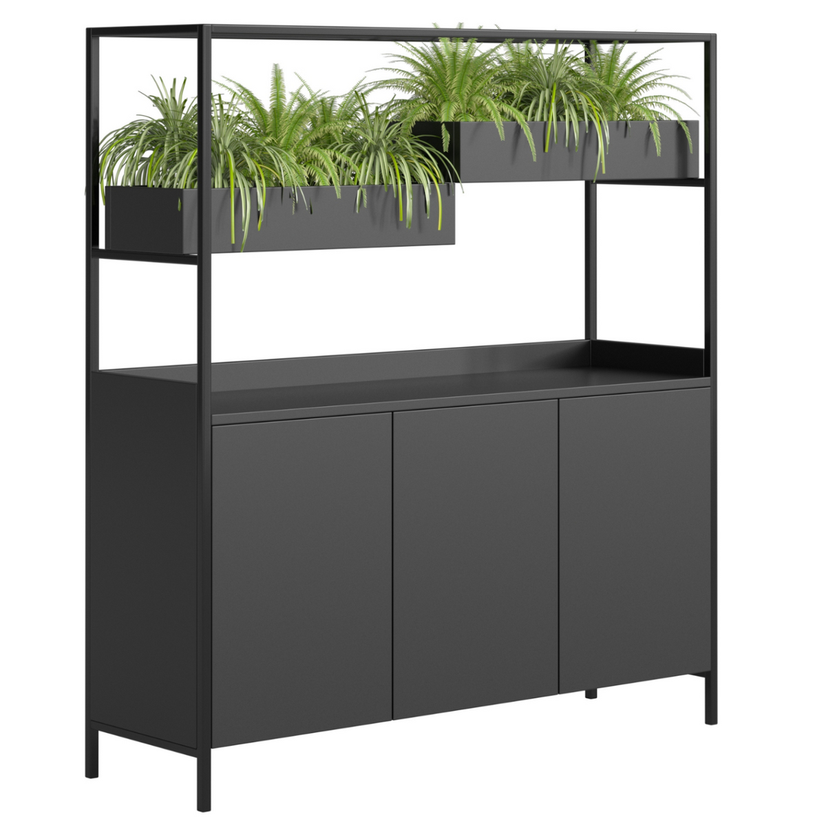 DD Pershin Welded 3 Door Planter Garden Storage